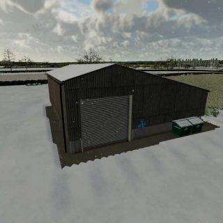 Vehicle Storage With Workshop v1.0 FS22 Mod | Farming Simulator 22 Mod