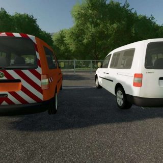 Volkswagen Caddy 2007 v1.1 FS22 Mod | Farming Simulator 22 Mod