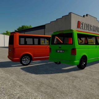 Volkswagen Transporter v1.0 FS22 Mod | Farming Simulator 22 Mod