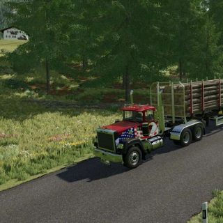 Wood Loader v1.0 FS22 Mod | Farming Simulator 22 Mod