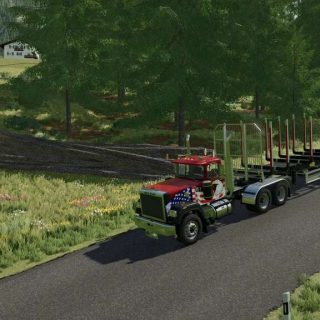 Wood Loader v1.0 FS22 Mod | Farming Simulator 22 Mod