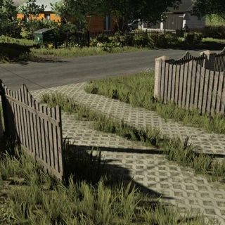 Wooden Fences And Wooden Gates v1.0 FS22 Mod | Farming Simulator 22 Mod