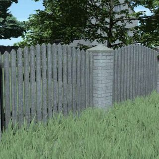 Wooden Fences And Wooden Gates v1.0 FS22 Mod | Farming Simulator 22 Mod