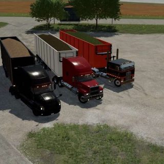 Woods Chip Trailer v1.0 FS22 Mod | Farming Simulator 22 Mod
