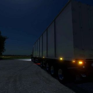 Woods Chip Trailer v1.0 FS22 Mod | Farming Simulator 22 Mod