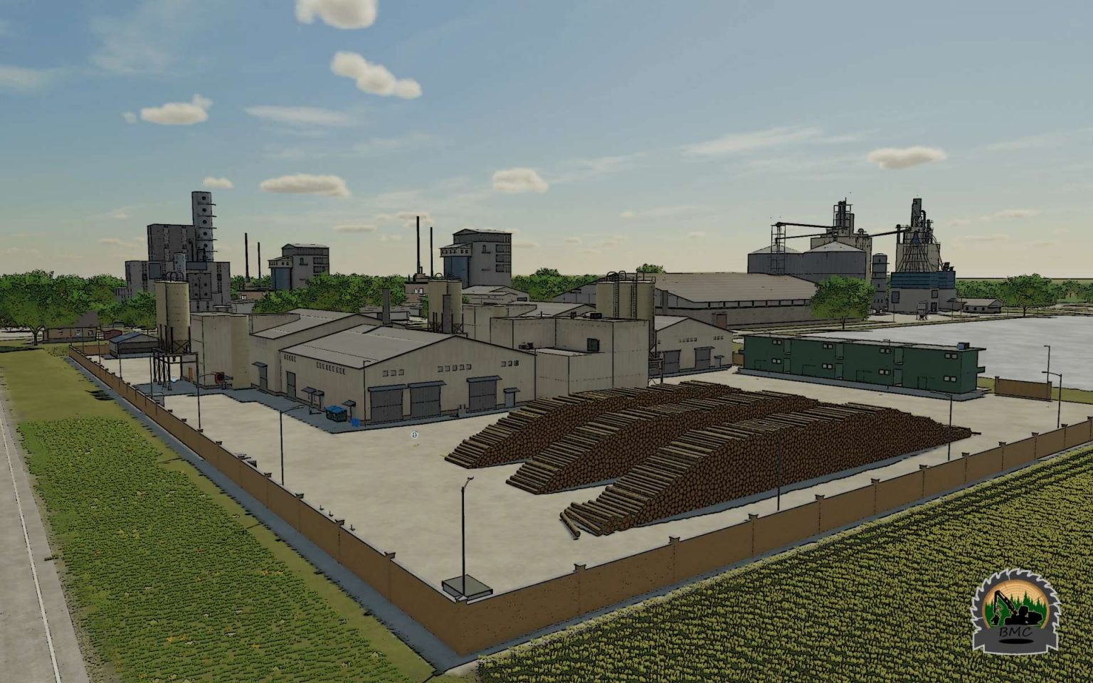 Woodworking plant v1.0 FS22 Mod | Farming Simulator 22 Mod