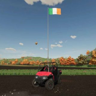 World Country Flag v2.3 FS22 Mod | Farming Simulator 22 Mod