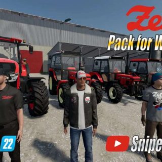 Zetor Pack (Wardrobe Plus) v1.0 FS22 Mod | Farming Simulator 22 Mod