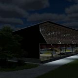 120x400 BTO Free Stall Monoslope v1.0 FS22 Mod | Farming Simulator 22 Mod