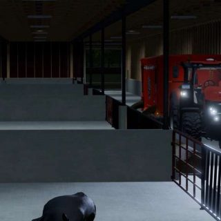 120x400 BTO Free Stall Monoslope v1.0 FS22 Mod | Farming Simulator 22 Mod