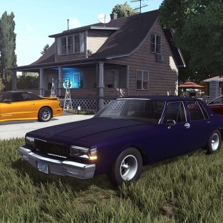 1989 Chevrolet Caprice V3.0 FS22 Mod | Farming Simulator 22 Mod