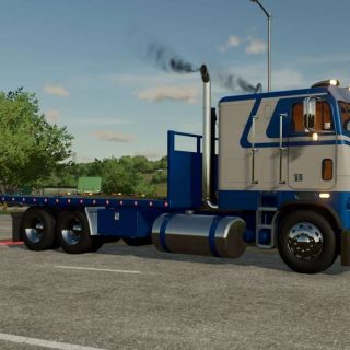 1989 Freightliner FLT Cabover v1.0 FS22 Mod | Farming Simulator 22 Mod