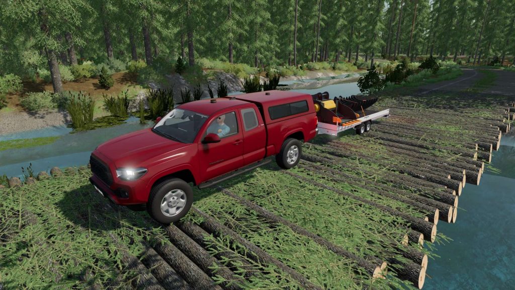 2018 Toyota Tacoma v1.0 FS22 Mod | Farming Simulator 22 Mod