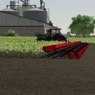 50 meter cultivator and plow v1.0 FS22 Mod | Farming Simulator 22 Mod