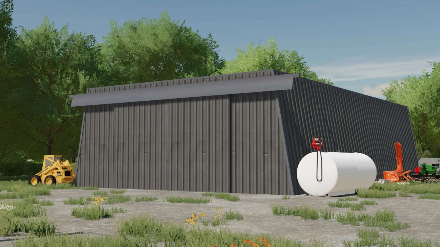 50x75 Cold Storage Shed v1.0 FS22 Mod | Farming Simulator 22 Mod