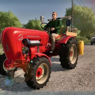 PORSCHE JUNIOR v1.0 FS22 Mod | Farming Simulator 22 Mod