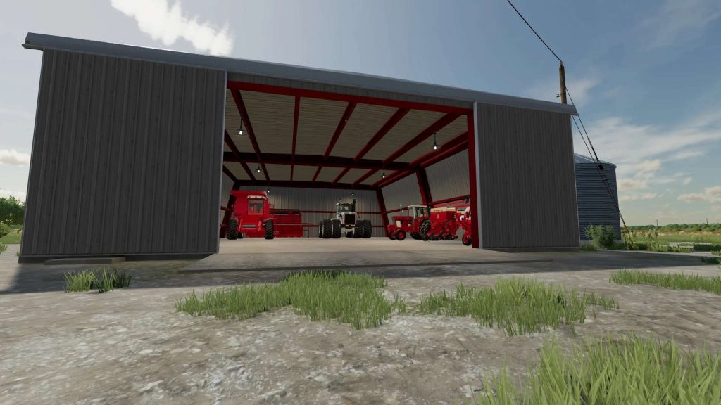 85x70 Butler Shed PC v1.0 FS22 Mod | Farming Simulator 22 Mod
