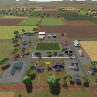 AGROLAND Map v1.0 FS22 Mod | Farming Simulator 22 Mod