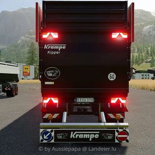 Bandit Krame Semi Trailer v1.0 FS22 Mod | Farming Simulator 22 Mod