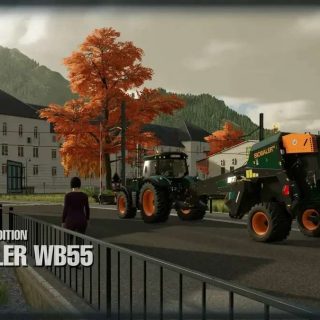 BioBaler WB55 LE v1.0 FS22 Mod | Farming Simulator 22 Mod