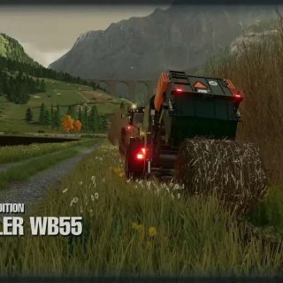 BioBaler WB55 LE v1.0 FS22 Mod | Farming Simulator 22 Mod