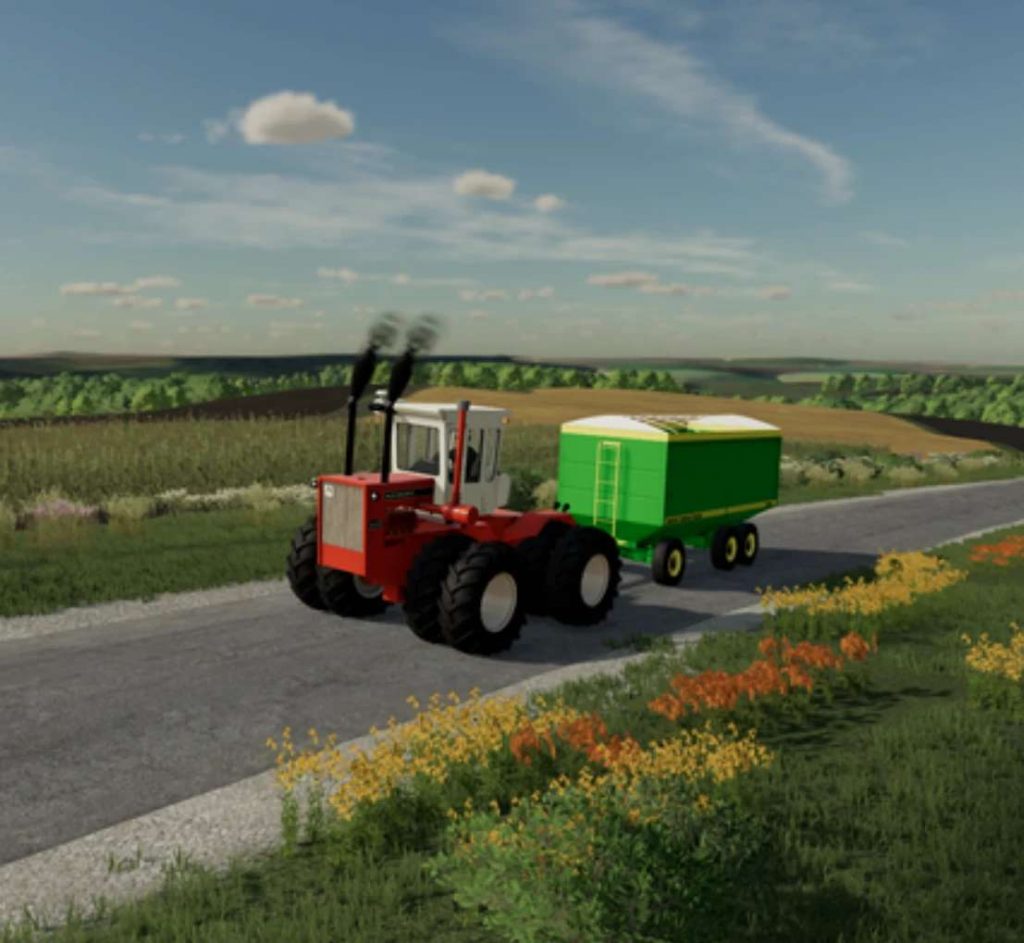 Brent Grain Train 1000 v1.0 FS22 Mod | Farming Simulator 22 Mod