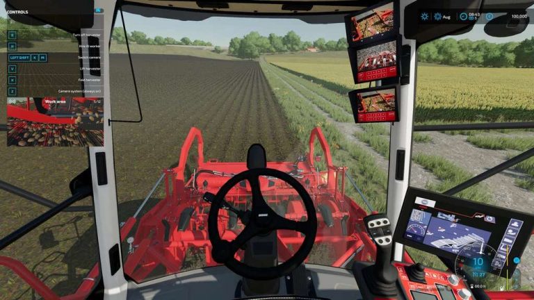 Camera System v1.0 FS22 Mod | Farming Simulator 22 Mod