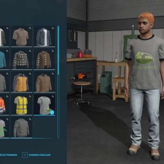 Custom Clothing v1.0.1.1 FS22 Mod | Farming Simulator 22 Mod