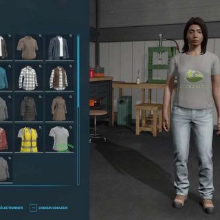 Custom Clothing v1.0.1.1 FS22 Mod | Farming Simulator 22 Mod