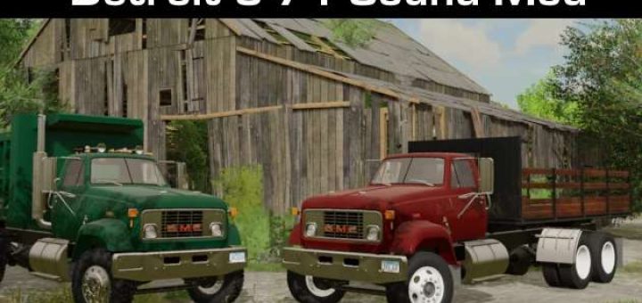 Detroit Diesel Mods | Farming Simulator 22 Mods