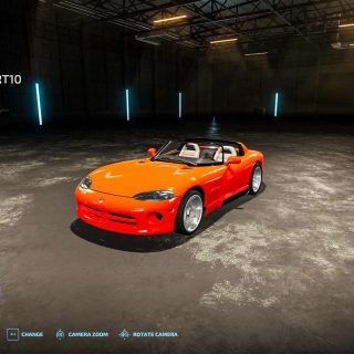 Dodge Viper v1.0 FS22 Mod | Farming Simulator 22 Mod
