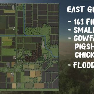 East Groningen Map v1.1 FS22 Mod | Farming Simulator 22 Mod