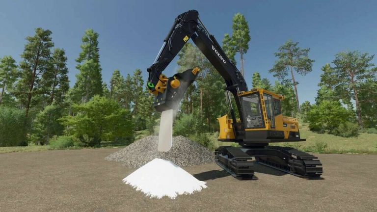 Excavator Tool Pack V1.1 FS22 Mod | Farming Simulator 22 Mod