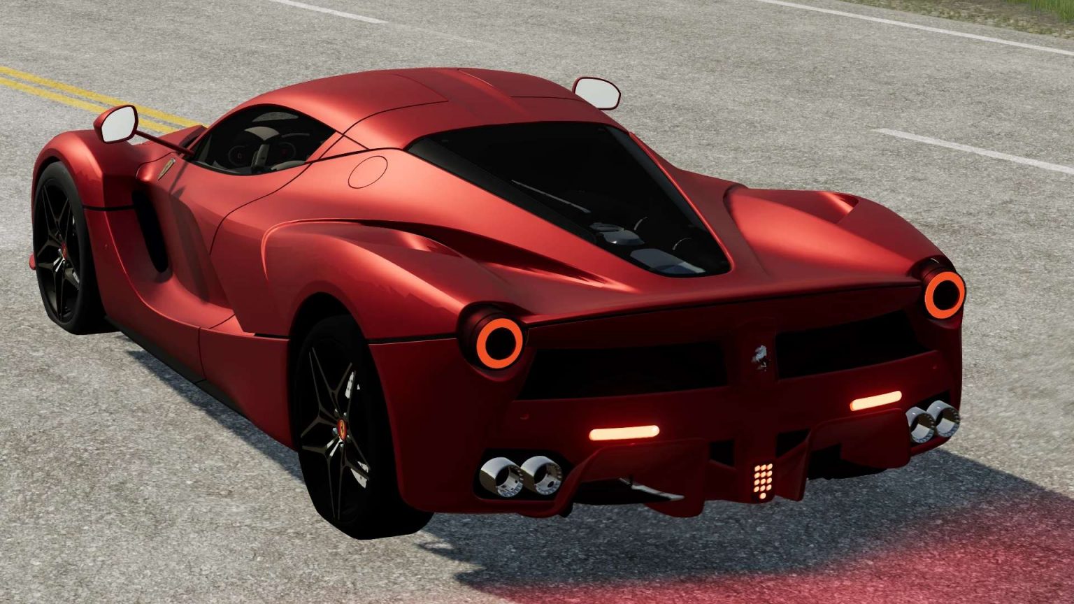 Ferrari LaFerrari v1.2 FS22 Mod | Farming Simulator 22 Mod
