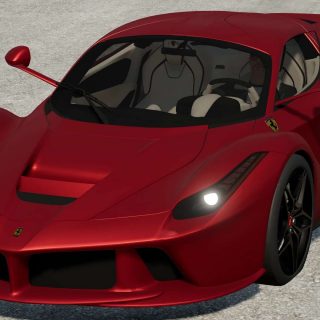 Ferrari LaFerrari v1.2 FS22 Mod | Farming Simulator 22 Mod