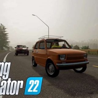 Fiat 126p v1.0 FS22 Mod | Farming Simulator 22 Mod
