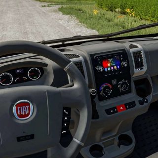 Fiat Ducato v1.0 FS22 Mod | Farming Simulator 22 Mod