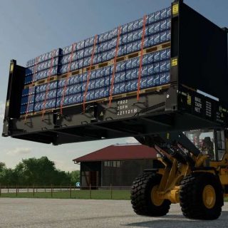 Flat Rack Containers v1.0 FS22 Mod | Farming Simulator 22 Mod