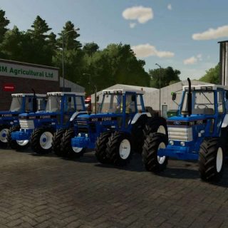 Ford 8210SQ v1.1 FS22 Mod | Farming Simulator 22 Mod