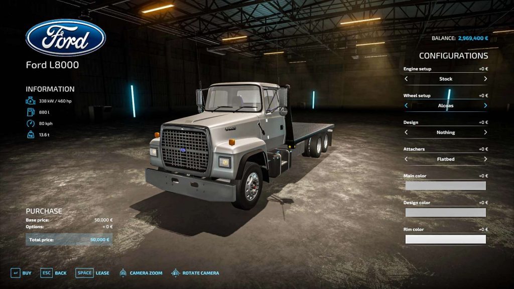 Ford L8000 v1.0 FS22 Mod | Farming Simulator 22 Mod