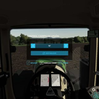 Fov Control VERSIÓN EN ESPAÑOL V1.0.0.2 FS22 Mod | Farming Simulator 22 Mod