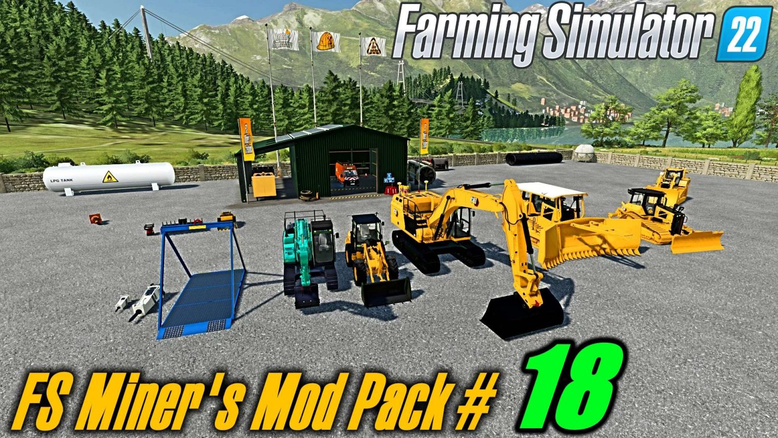 FS Miner's Mod Pack July-2023 FS22 Mod | Farming Simulator 22 Mod