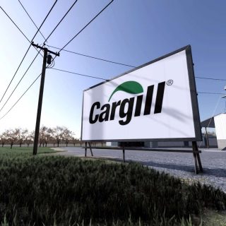 Cargill Sign v1.0 FS22 Mod | Farming Simulator 22 Mod