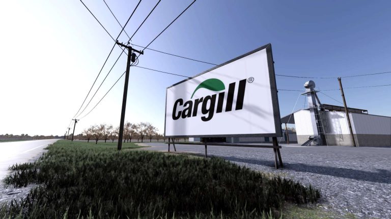 Cargill Sign v1.0 FS22 Mod | Farming Simulator 22 Mod