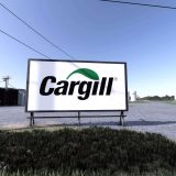 Cargill Sign v1.0 FS22 Mod | Farming Simulator 22 Mod