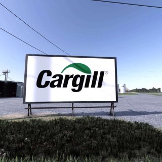 Cargill Sign v1.0 FS22 Mod | Farming Simulator 22 Mod