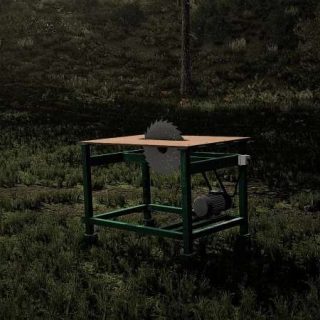 Table Saw v1.0 FS22 Mod | Farming Simulator 22 Mod