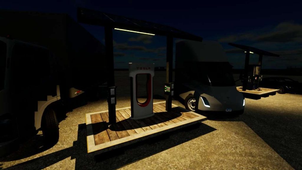 Fuel Station Pack v1.0 FS22 Mod | Farming Simulator 22 Mod