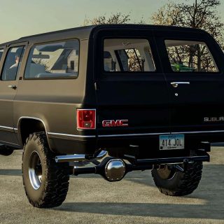 GMC Suburban 1989 v1.0 FS22 Mod | Farming Simulator 22 Mod