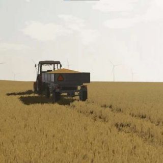 High wheat stubble with compaction v1.0 FS22 Mod | Farming Simulator 22 Mod